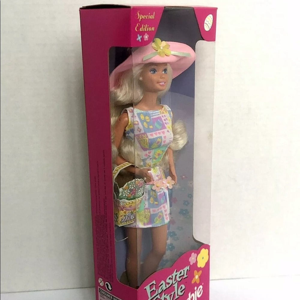 1997 Easter Style Barbie Doll Special Edition Mib - Gem